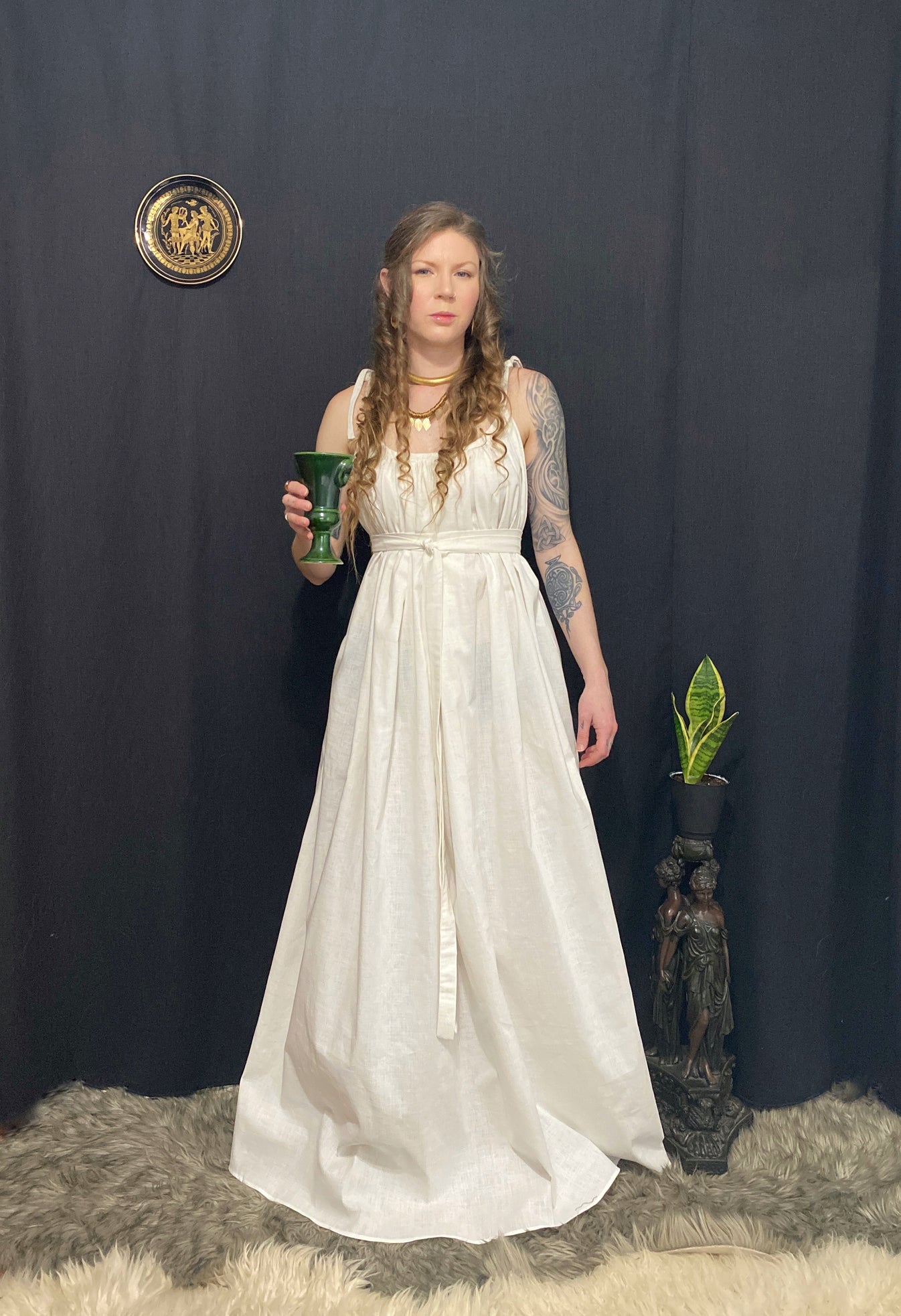The Fates Gown - Priestess dress - Witch clothing - Made in Canada ...